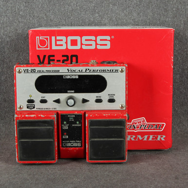 Boss VE-20 Vocal Processor Pedal 2nd Hand | Rich Tone Music