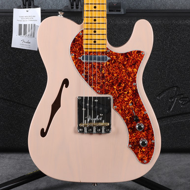 Fender LTD American Pro II Telecaster Thinline Trans Shell Pink Ex Demo ...