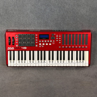 Akai Max49 Advanced USB/MIDI/CV Keyboard Controller 2nd Hand | Rich ...