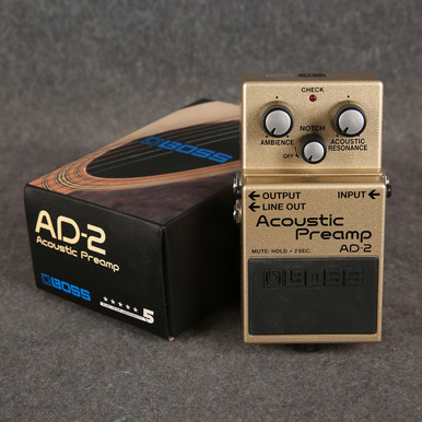 Boss AD-2 Acoustic Preamp Pedal 2nd Hand | Rich Tone Music