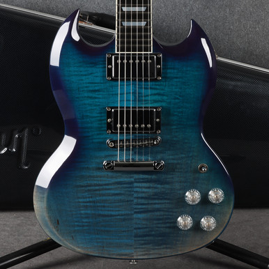 Gibson SG Modern HP Blueberry Fade 2nd Hand | Rich Tone Music