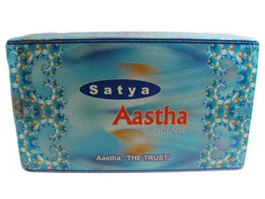 Aastha - Box of Twelve 15 Gram Boxes - Satya Sai Baba Incense - Incense ...