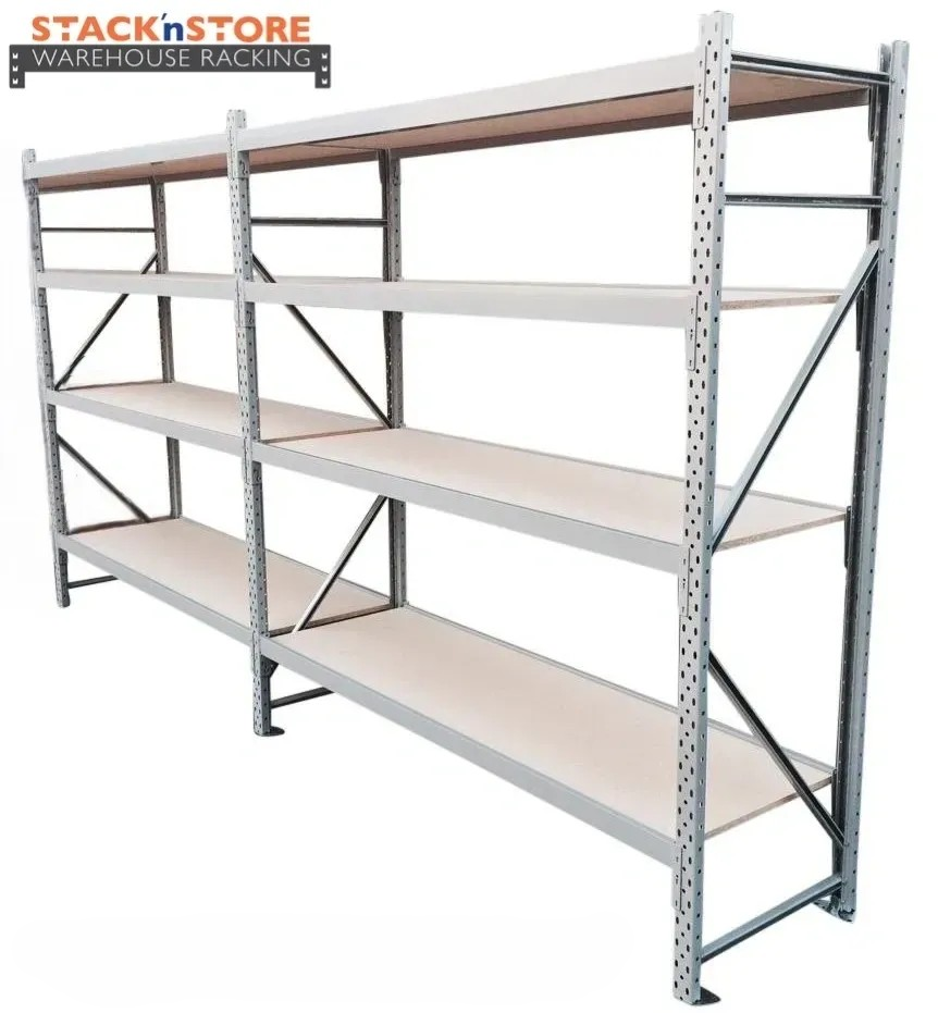Stack'n Store Longspan Shelving 2000H x 1800L x 400D With 4 Levels ...