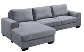 Charlie Chaise 3-Seater Lounge - Lismore Office Warehouse