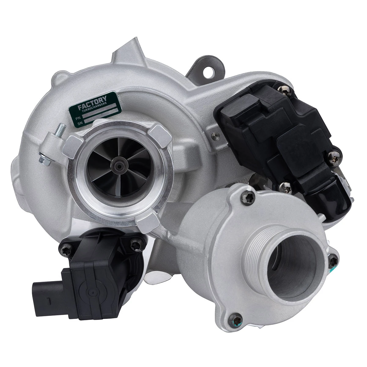 New Factory Turbochargers IS38 Turbo For Audi S3 TTS Quattro & VW Golf ...