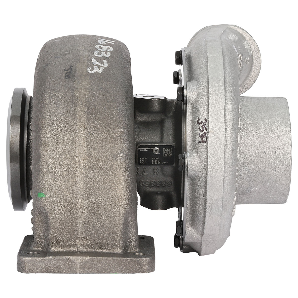 New Genuine OEM BorgWarner S300 Turbocharger For Cummins L10 168824 ...