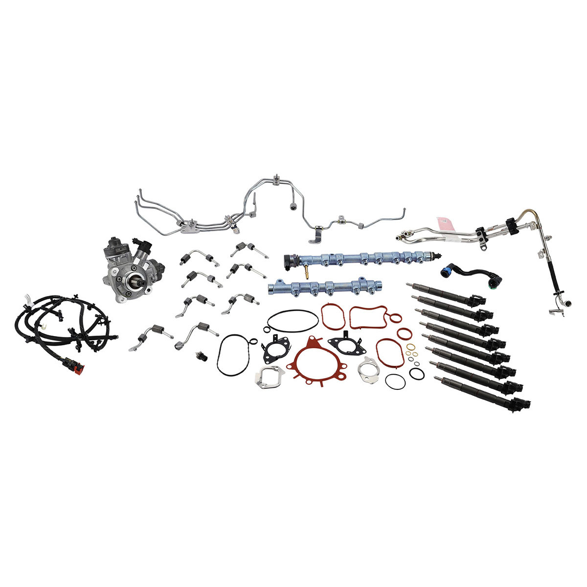 Complete Fuel System Repair Kit With Injection Pump and Injectors For ...