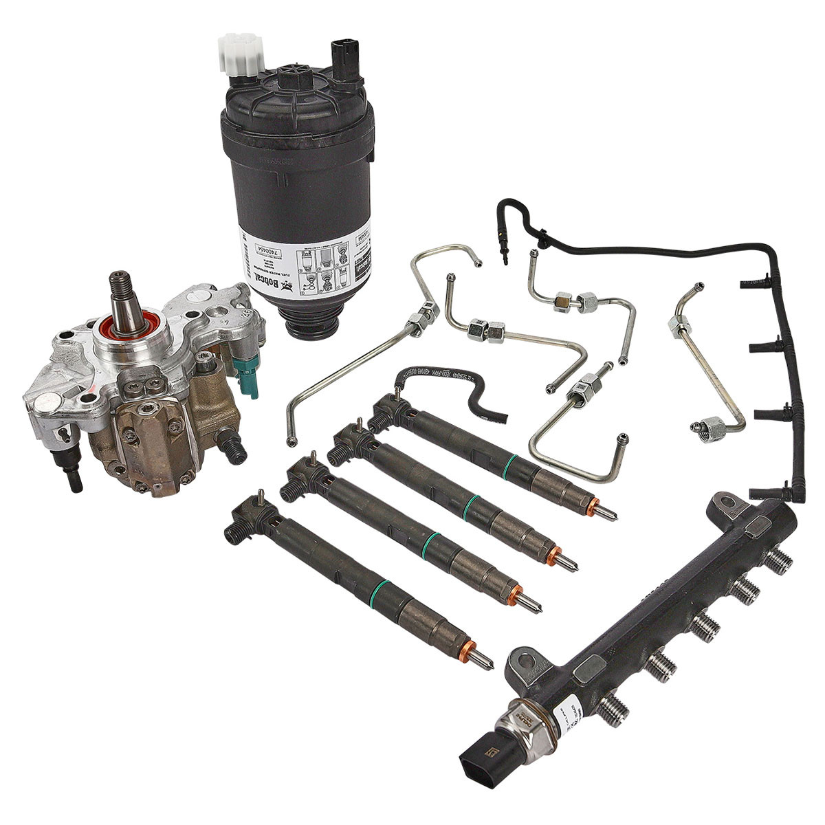 Complete Fuel System Repair Kit With Injection Pump and Injectors For ...