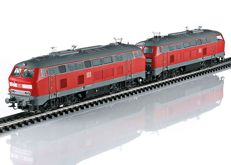 W441-37769 Type BR 217 Diesel Locomotive -- German Federal Railway ...