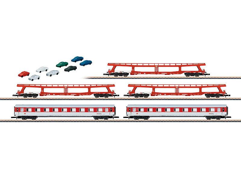 W441-87092 DB Auto Train 5-Car Set - Ready to Run -- 3 DDm 915 Auto ...
