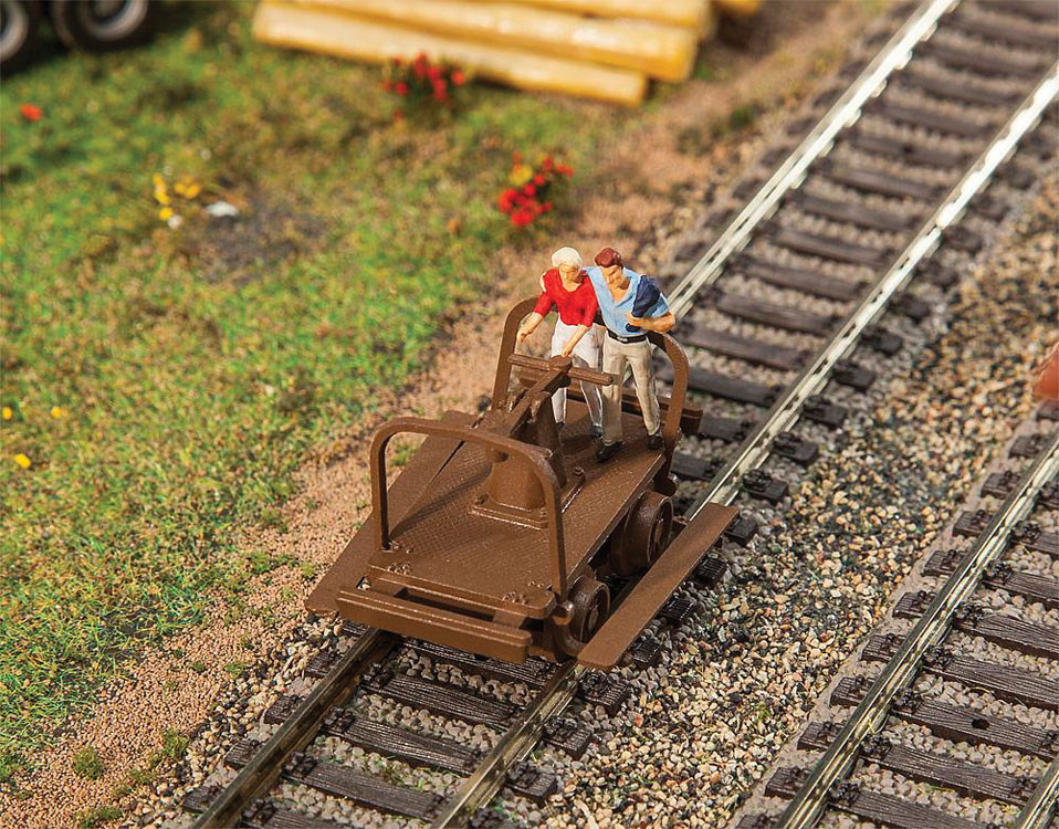 W272-180926 Handcar - Kit - Modellbahn Ott Hobbies