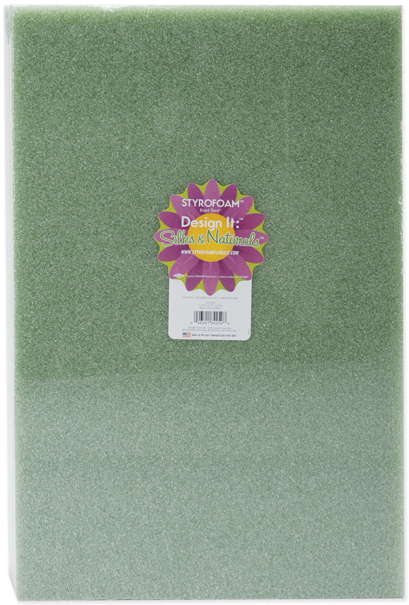 STYRO BLOCK 18"x12"X-GREEN PKG - Modellbahn Ott Hobbies