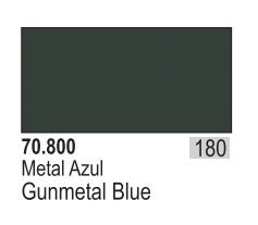 17ml Bottle Gun Metal Blue Model Color - Modellbahn Ott Hobbies
