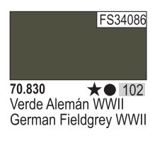 17ml Bottle WWII German Field Grey Model Color - Modellbahn Ott Hobbies