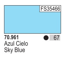 17ml Bottle Sky Blue Model Color - Modellbahn Ott Hobbies