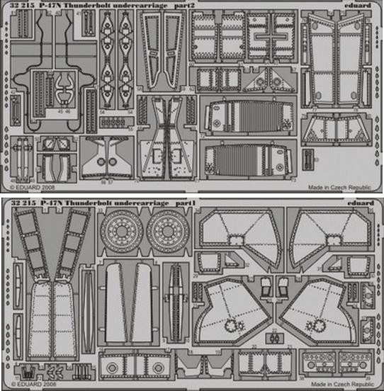 1/32 Aircraft- P47N Thunderbolt Undercarriage for TSM - Modellbahn Ott ...