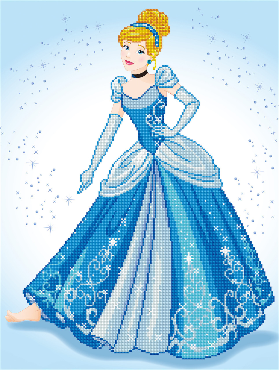EMBROIDERY KIT CINDERELLA - Modellbahn Ott Hobbies
