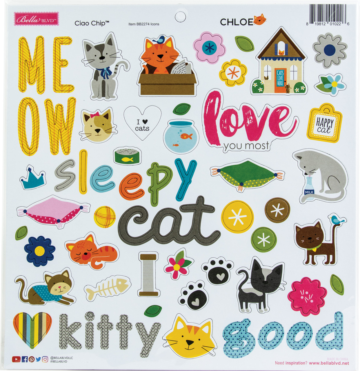 CHLOE STICKERS ICONS - Modellbahn Ott Hobbies