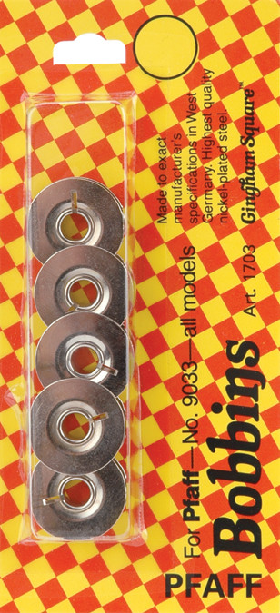 1703 Pfaff Metal Bobbins-5/Pkg - Modellbahn Ott Hobbies