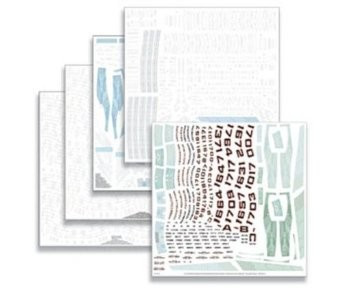 PLL-MKA1 1/350 Star Trek USS Enterprise NCC1701 Refit Aztec Decal Set ...