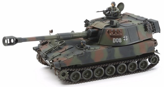 1/35 German Bundeswehr M109A3G Self-Propelled Howitzer Tank ...