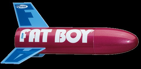 EST-2442 Mini Fat Boy Model Rocket Kit (Skill Level 1) - Modellbahn Ott ...