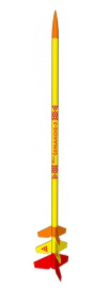 EST-7245 Comanche-3 Model Rocket Kit (Skill Level 3) - Modellbahn Ott ...