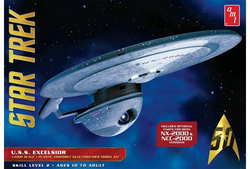 PLL-MKA17 1/1000 Star Trek USS Excelsior Aztec Decal Set for AMT ...
