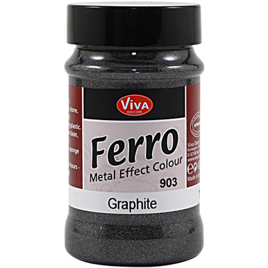 VD1132-2703 Ferro Metal Effect Textured Paint 3oz-Graphite - Modellbahn ...