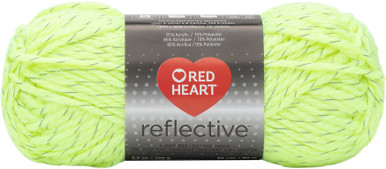 E820-8242 Red Heart Reflective Yarn-Neon Yellow - Modellbahn Ott Hobbies