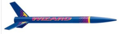 EST-1292 Wizard Model Rocket Kit (Skill Level 1) - Modellbahn Ott Hobbies
