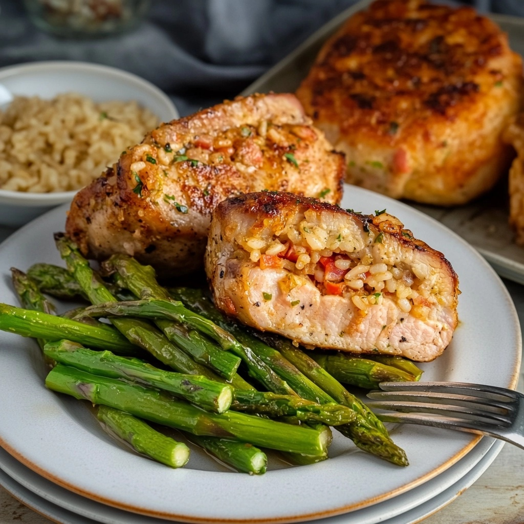 Cajun and Creole Stuffed Pork Chops Recipe - Creole Foods of Louisiana LLC