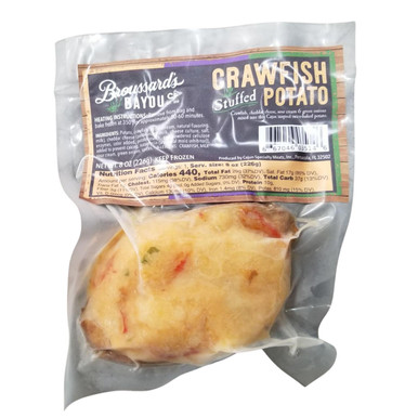 Broussards Bayou Company Crawfish Stuffed Twice Baked Potato 10oz
