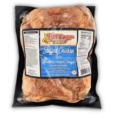 Big Easy Foods Chicken stuffed with Shrimp & Crawfish Etouffee