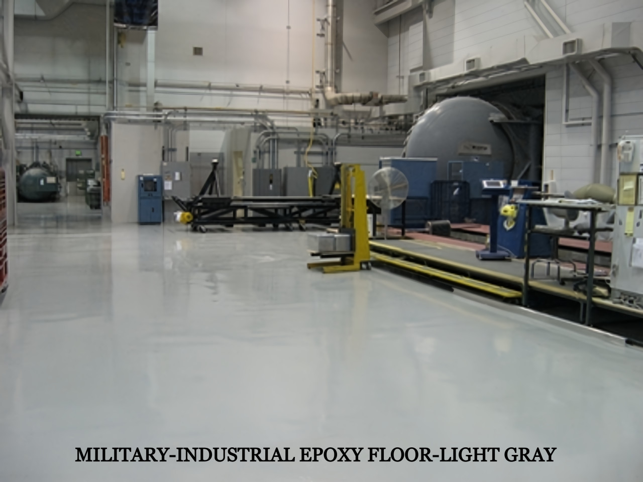 Military Industrial Epoxy Floor System Large Format Per SF