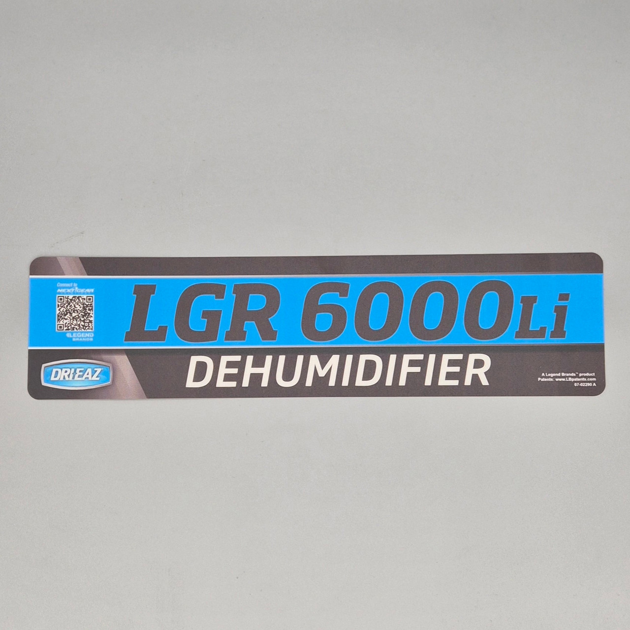 Front Cover Label, Product 6000 - BTR Equipment Services