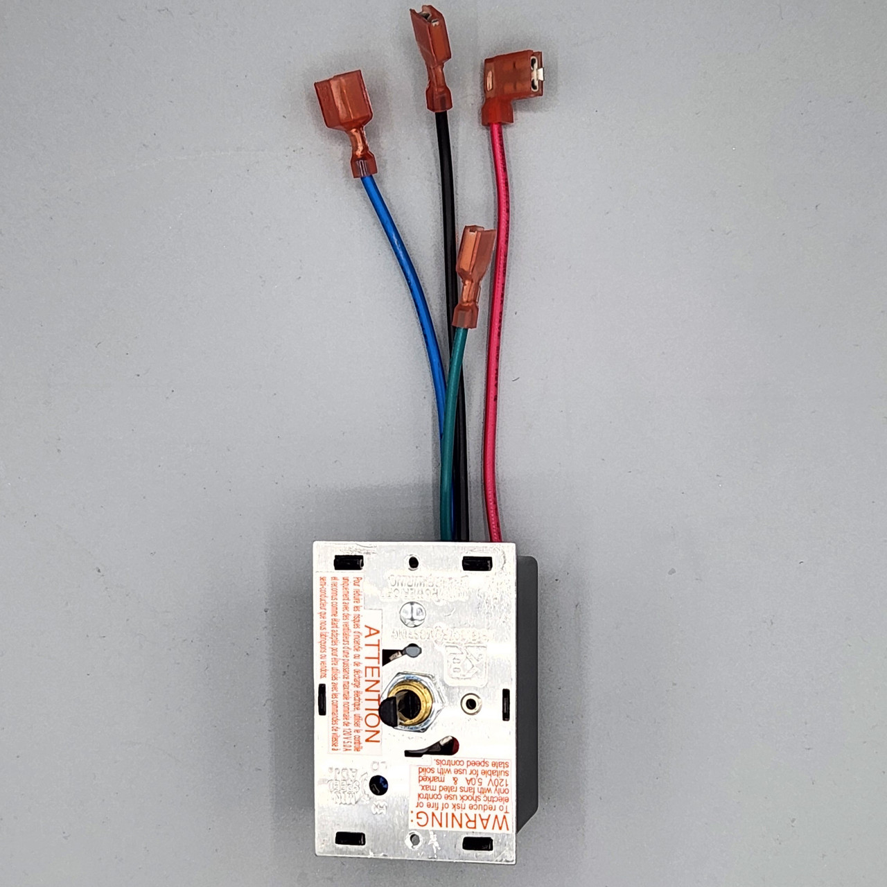 Switch Assy Variable Speed Triac, 115V 5A, No Tabs - BTR Equipment Services