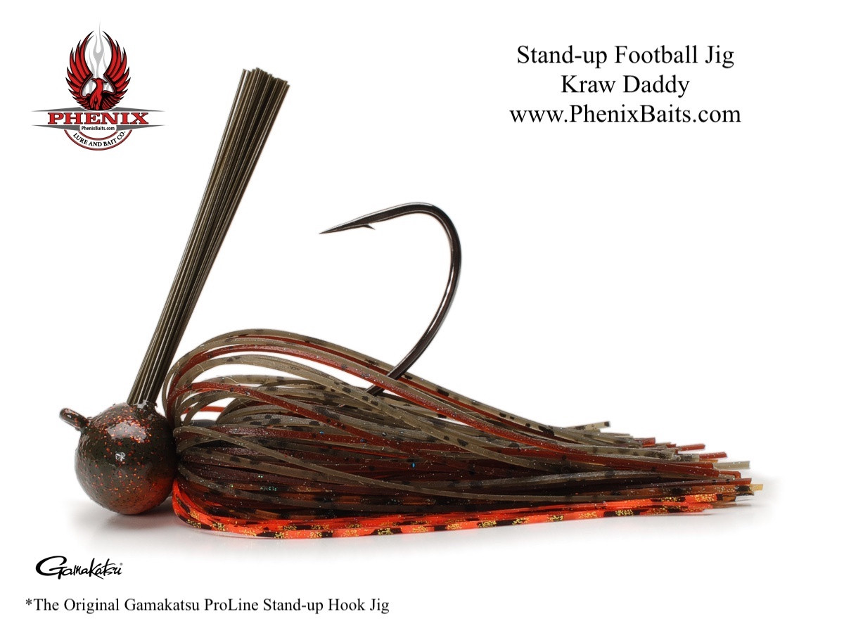 Phenix ProLine Stand-up Football Jig - Kraw Daddy (Owner's Go-To ...
