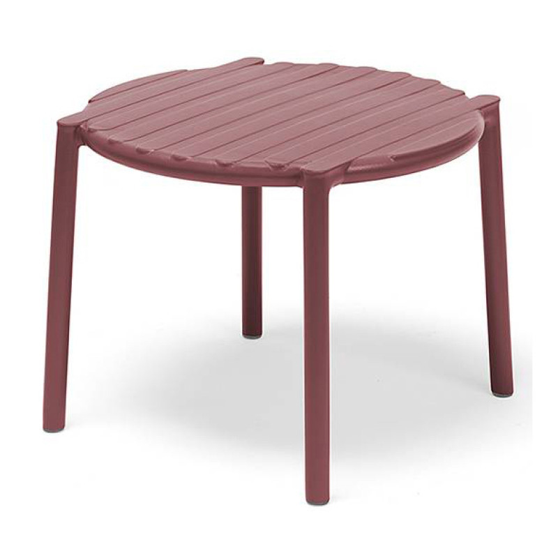 Nardi Doga 20" Resin Round Side Table | AuthenTEAK