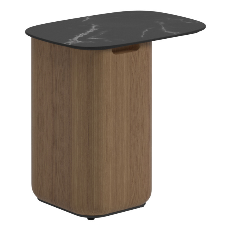 Gloster Omada 18" Teak Rectangular Side Table | AuthenTEAK