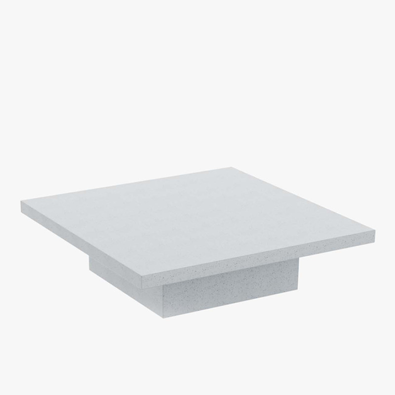 Zachary A. Design Slab 60" Square Low Table | AuthenTEAK