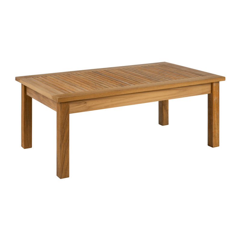 Barlow Tyrie Monaco 40" Teak Rectangular Coffee Table | AuthenTEAK