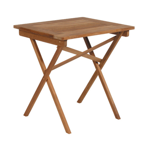 Barlow Tyrie Safari 27" Teak Rectangular Folding Table | AuthenTEAK