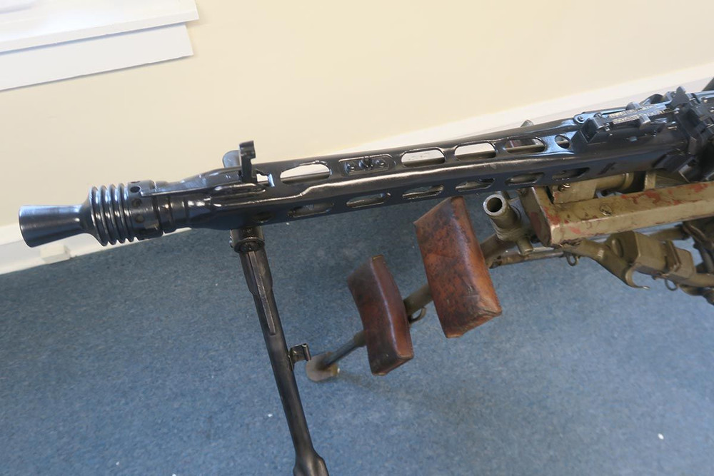Nazi MG42 German Machine Gun (Semi-Auto) - Original WW2 Lafette