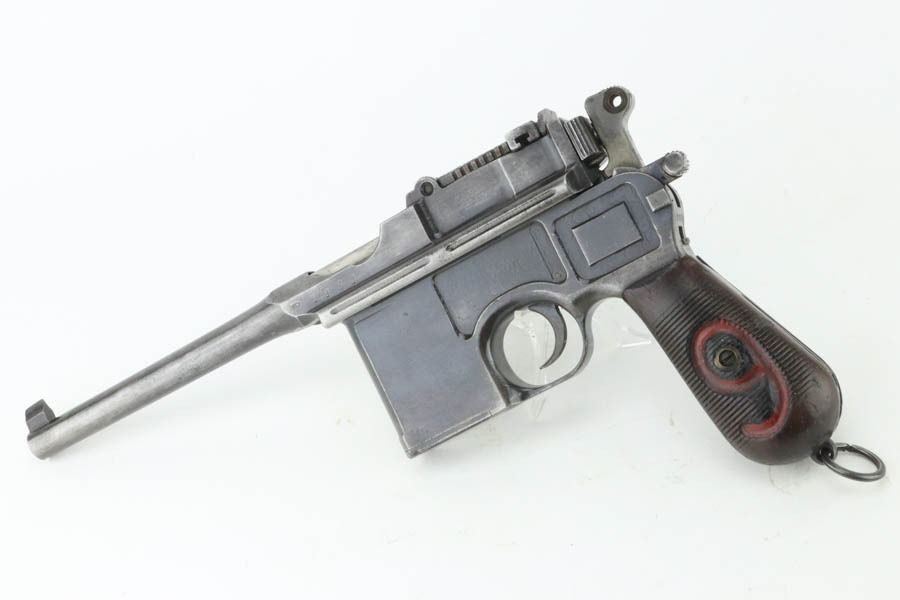 Mauser C96 Pistol & Stock - Red 9