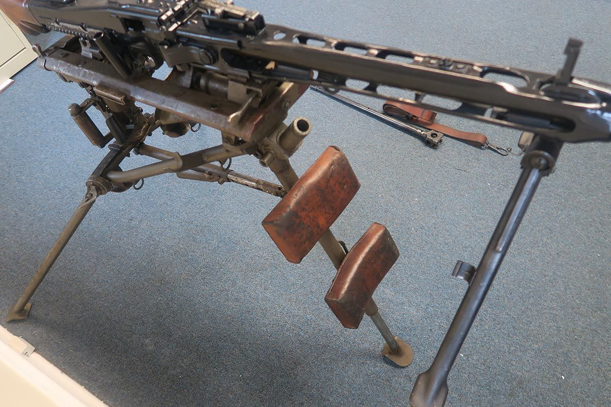 Nazi MG42 German Machine Gun (Semi-Auto) - Original WW2 Lafette
