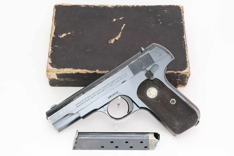 Boxed Colt Model 1903 Pocket Hammerless - 1925 Mfg