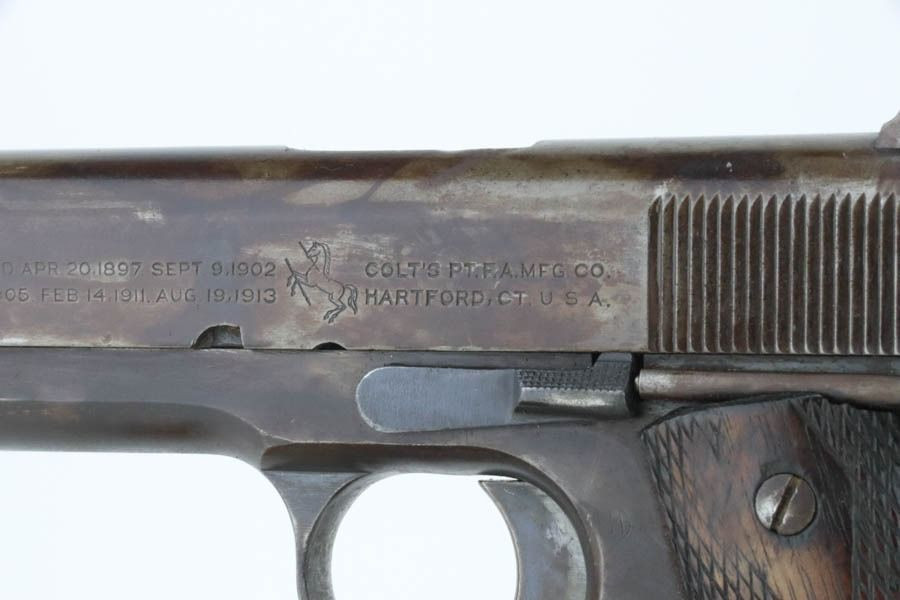 1918 Colt Model 1911 Rig - With Signed Provenance Letter