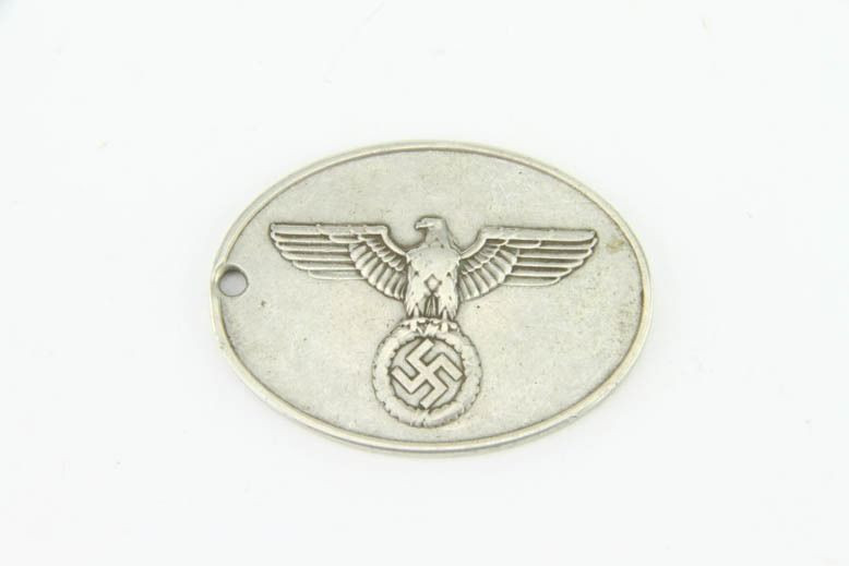 WW2-Era Nazi Gestapo Warrant Disc