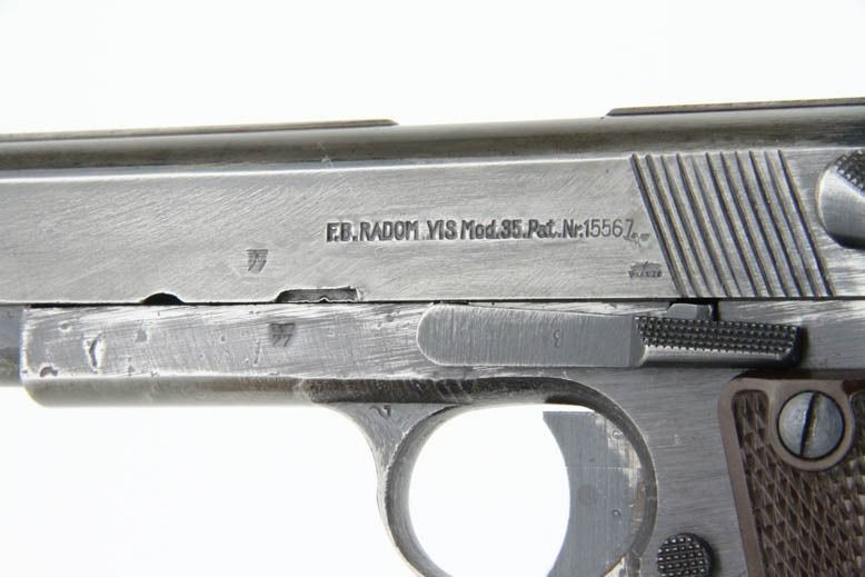 German Military Radom VIS 35 - Red Grips